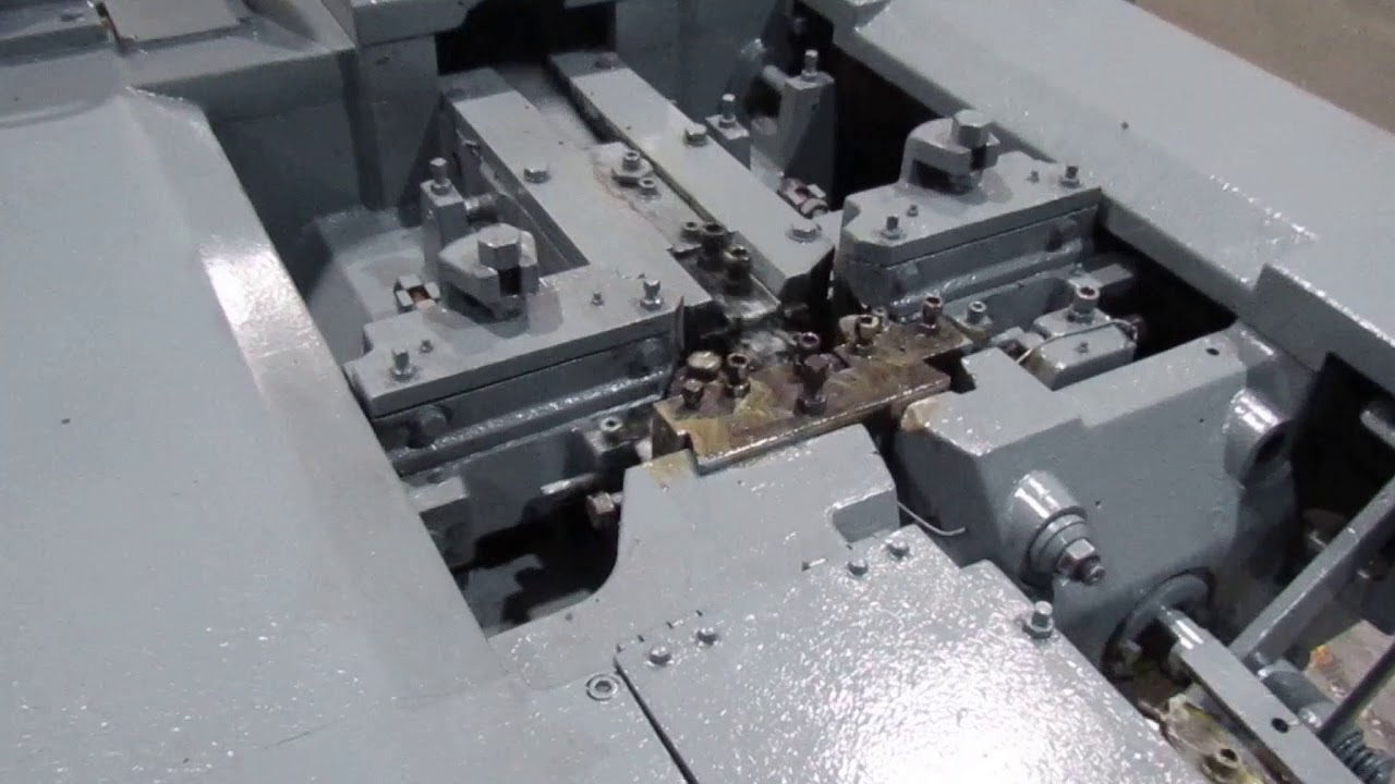 Wafios #N6 Nail Making Machine NME: 113692 - YouTube