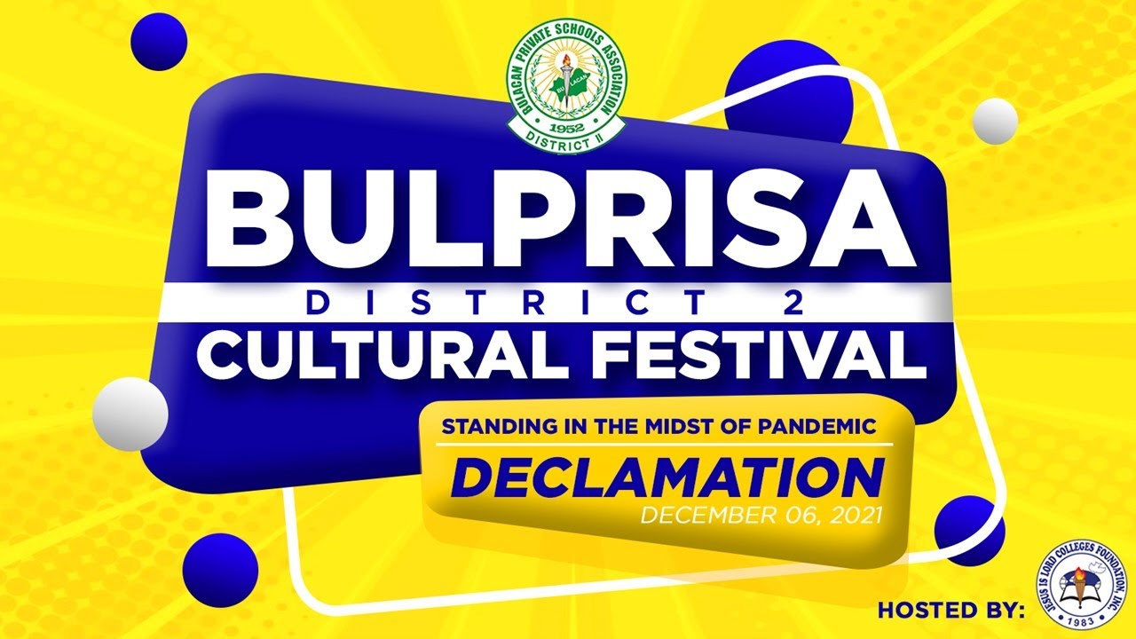 BULPRISA Declamation Pre School - YouTube