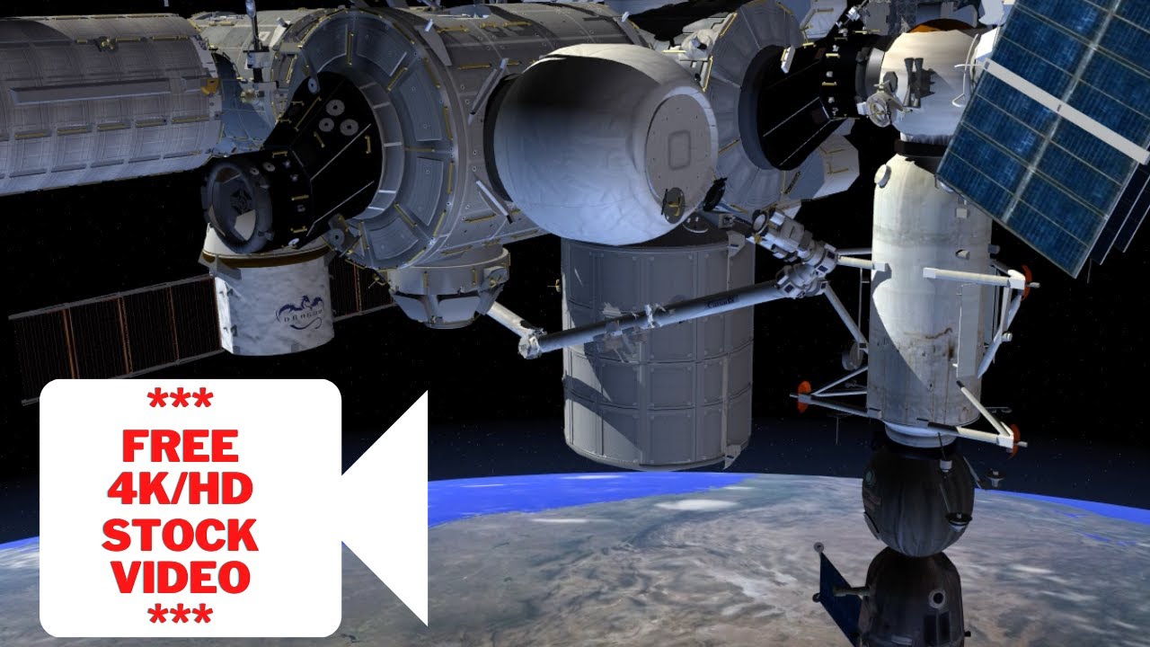 NASA Inter Space Station |HD stock footage of Outer SPACE |NO Copyright ...