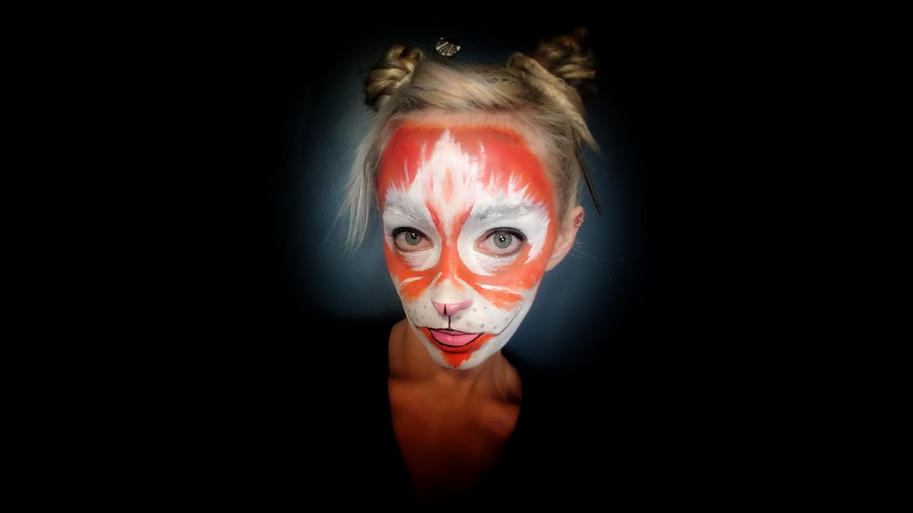 2022 Halloween Makeup Part 3: Orange Tabby - YouTube