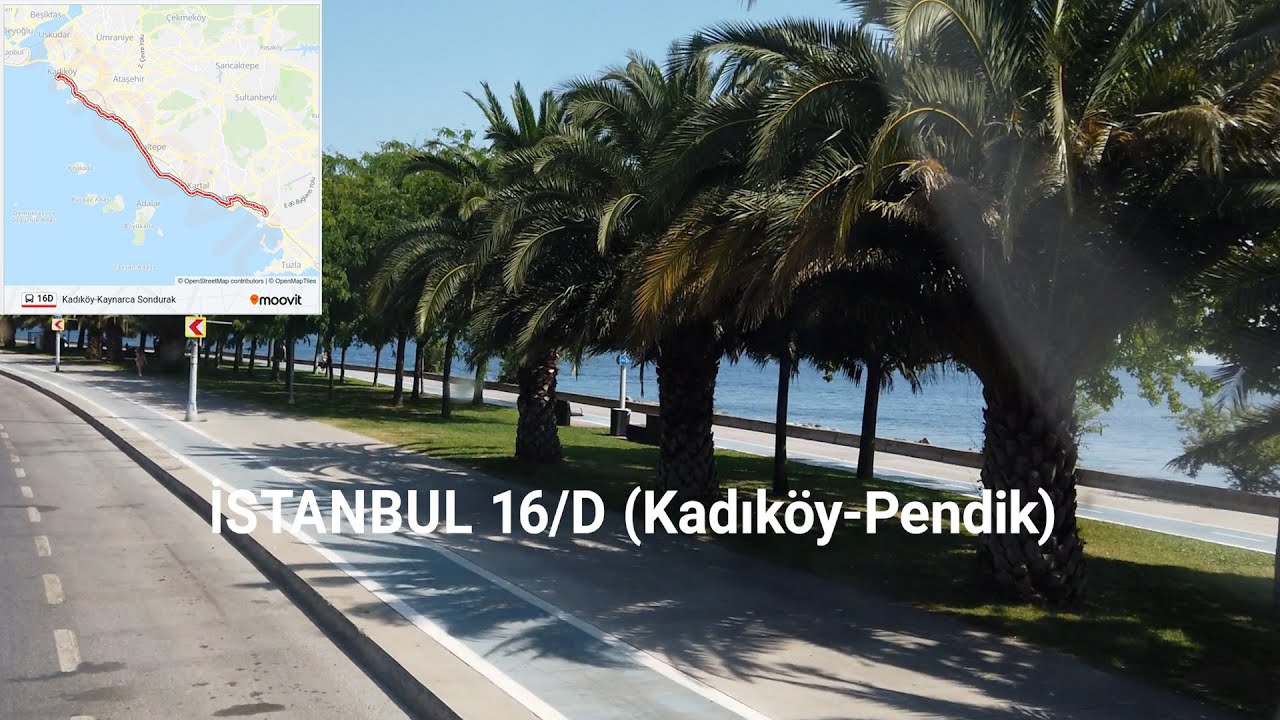 İstanbul (16/D Kadıköy Pendik) Otobüs Yolculuğu - YouTube