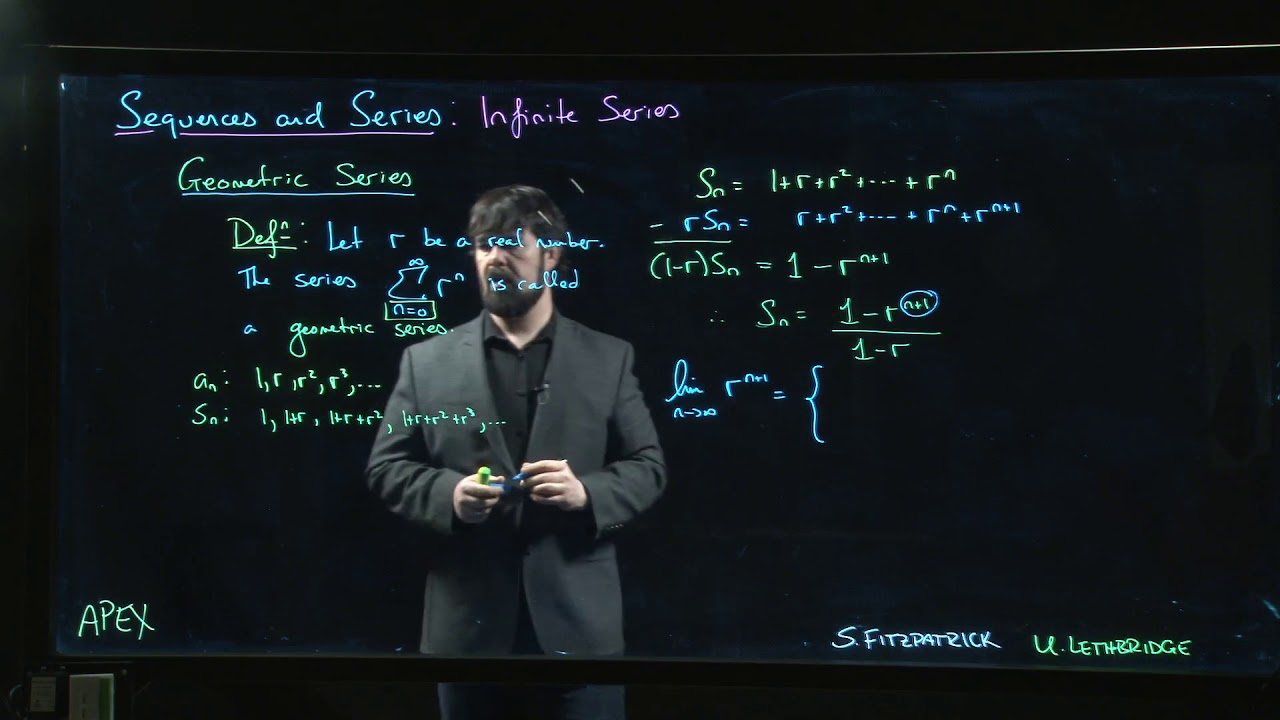 Sequences and Series: Introduction to Series - 03. Geometric series ...