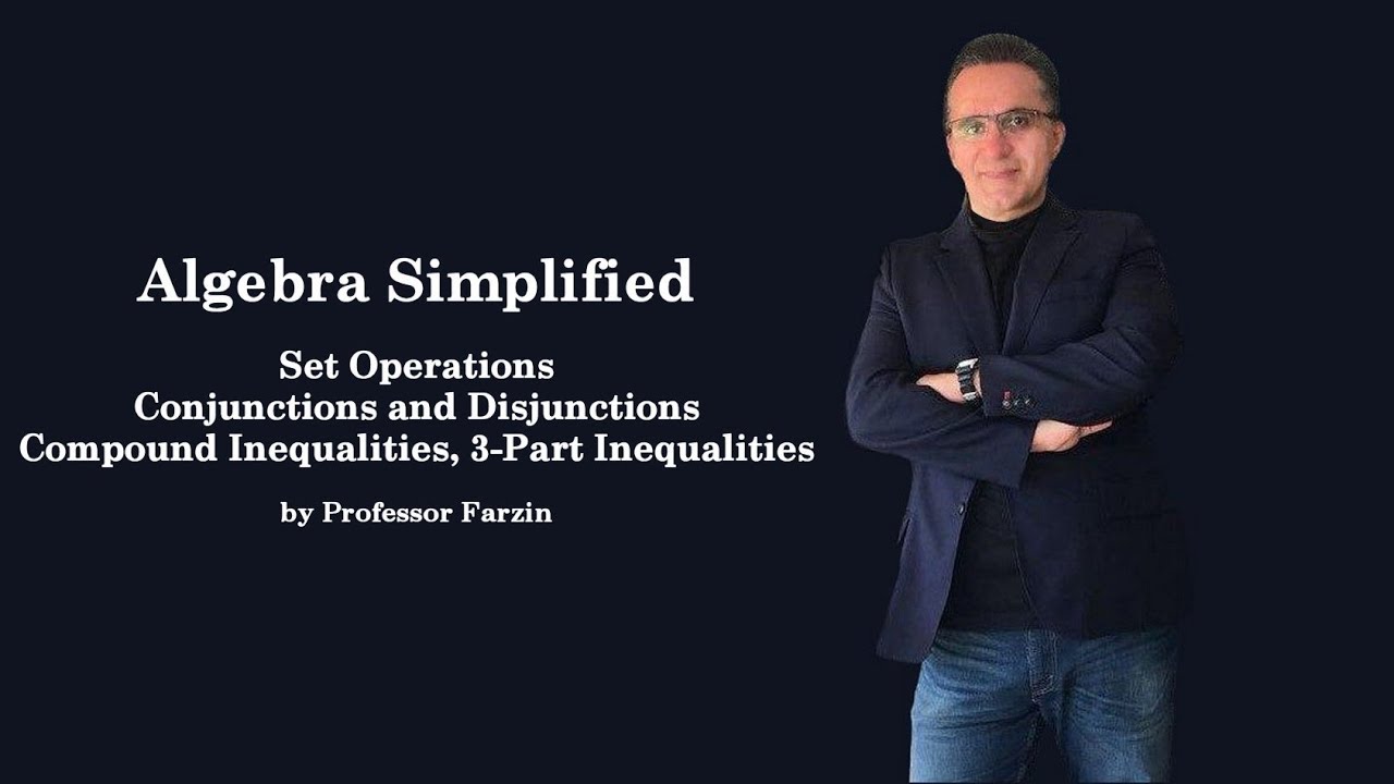Algebra Simplified - Set Operations, Conjunctions, Disjunctions, 3-Part ...