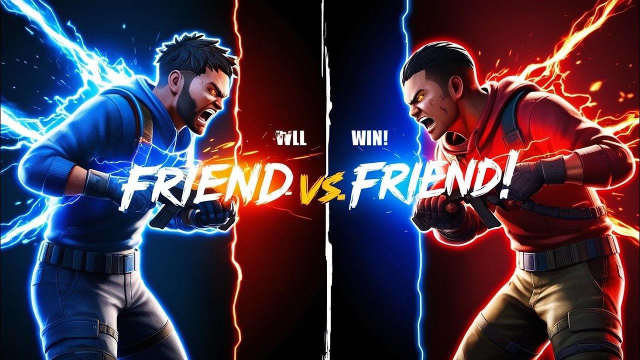 "Epic Friend vs Friend Battle! 🔥 (Custom Room Showdown!)" #freefire # ...