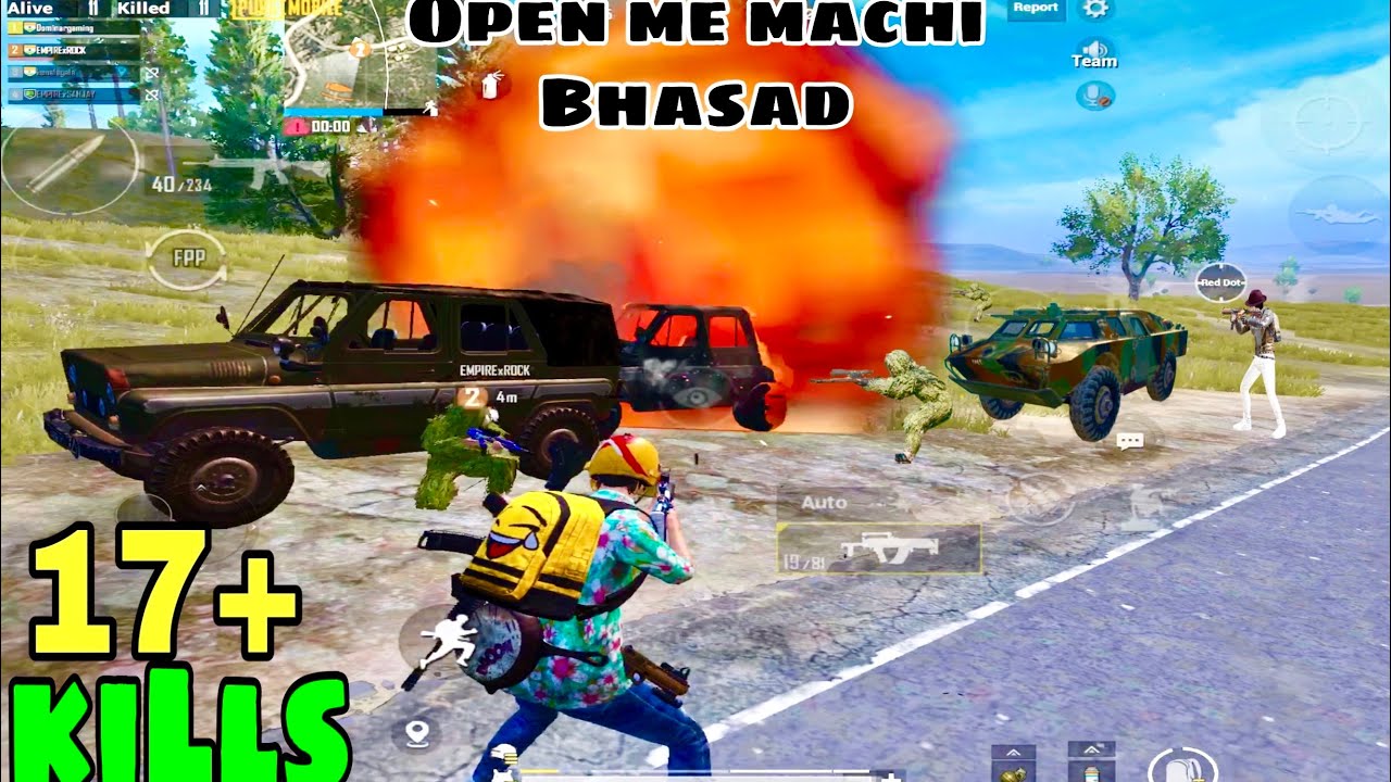 Rush game play intense fight how to survive open fight - YouTube