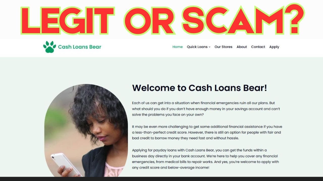 Is Bear Loan Legit or Scam? Bear Loan Reviews - YouTube