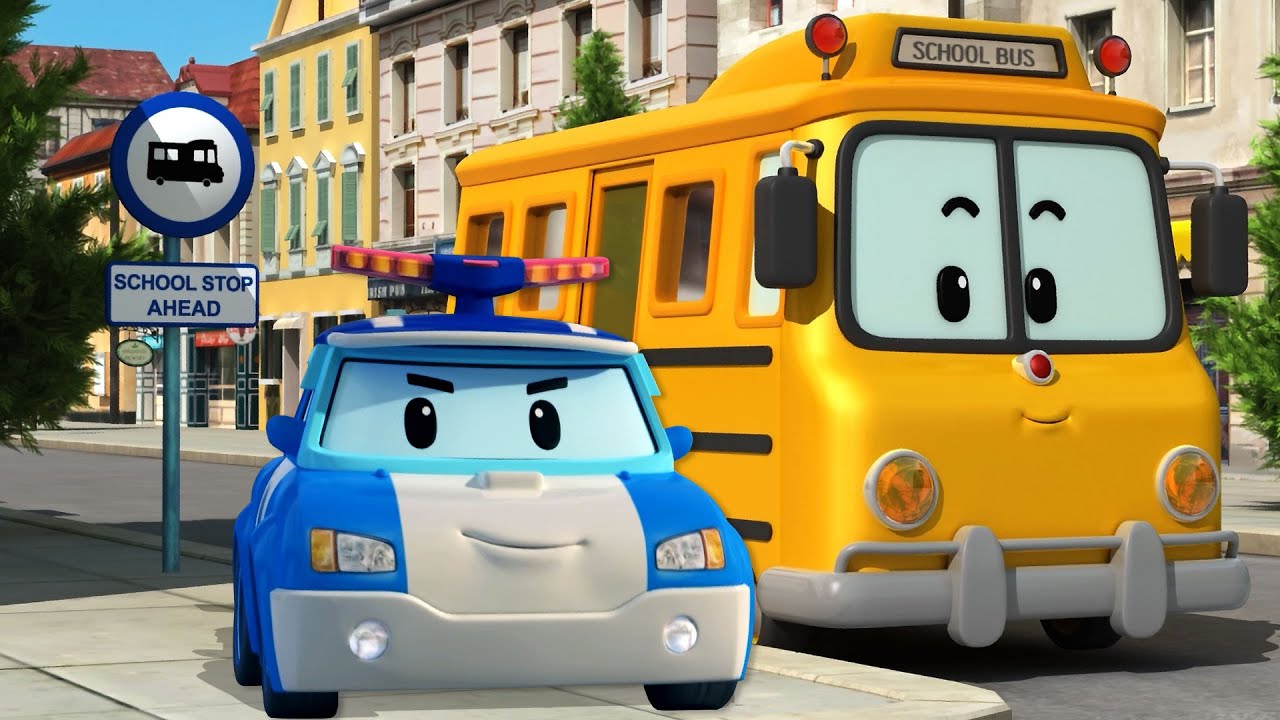 Prépare-toi pour L'école avec POLI│POLI Épisodes Spéciaux│Allons à L ...