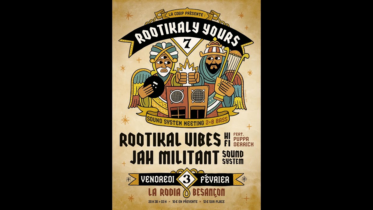 Rootikaly Yours #7 03/02/23 : Rootikal Vibes plays Steppin Forward ...