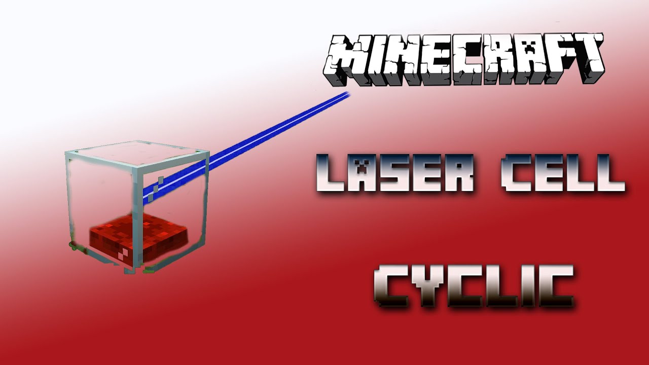 Laser Cell 🔮 Cyclic Tutorial 1.16.5 🔮 English - YouTube