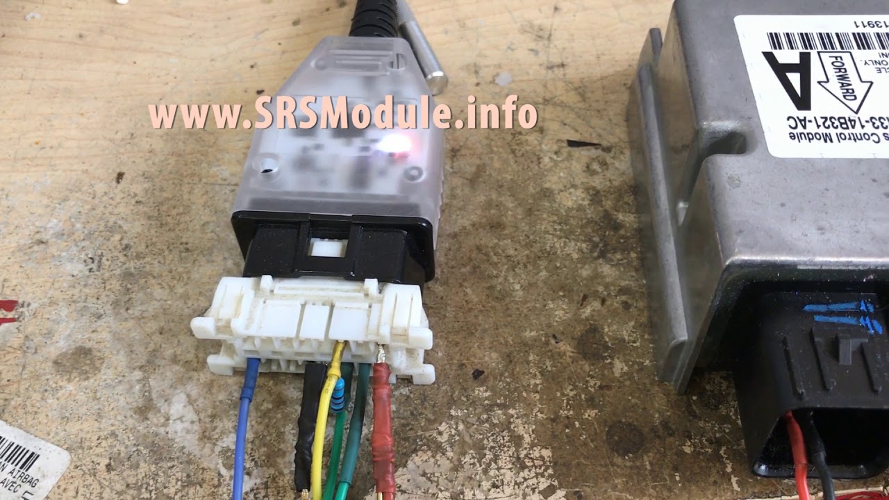 Ford 2009 - 2018 Crash data removal in car or on table via OBD - YouTube