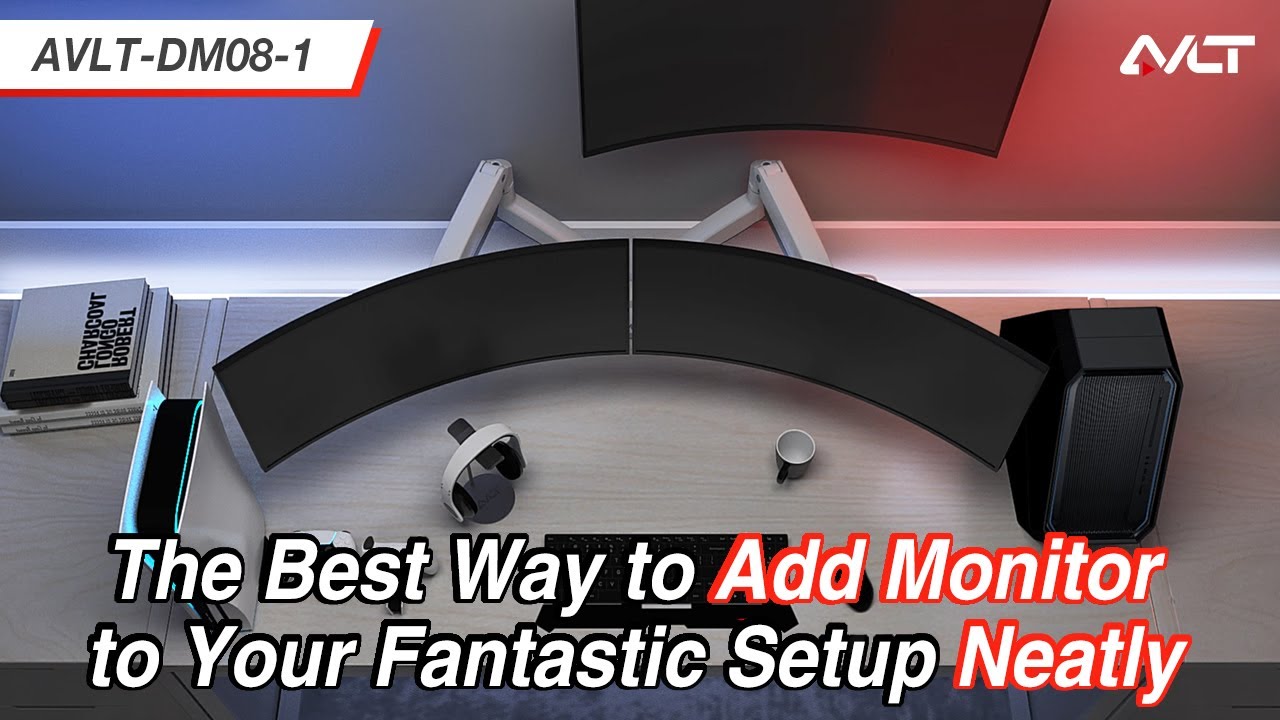 The Best Way to Add a Monitor to Your Fantastic Setup Neatly with Full ...