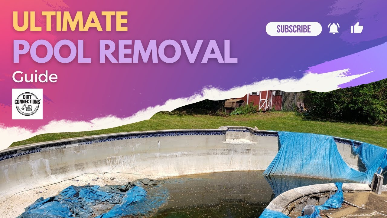The Ultimate Guide To Inground Pool Removal - YouTube