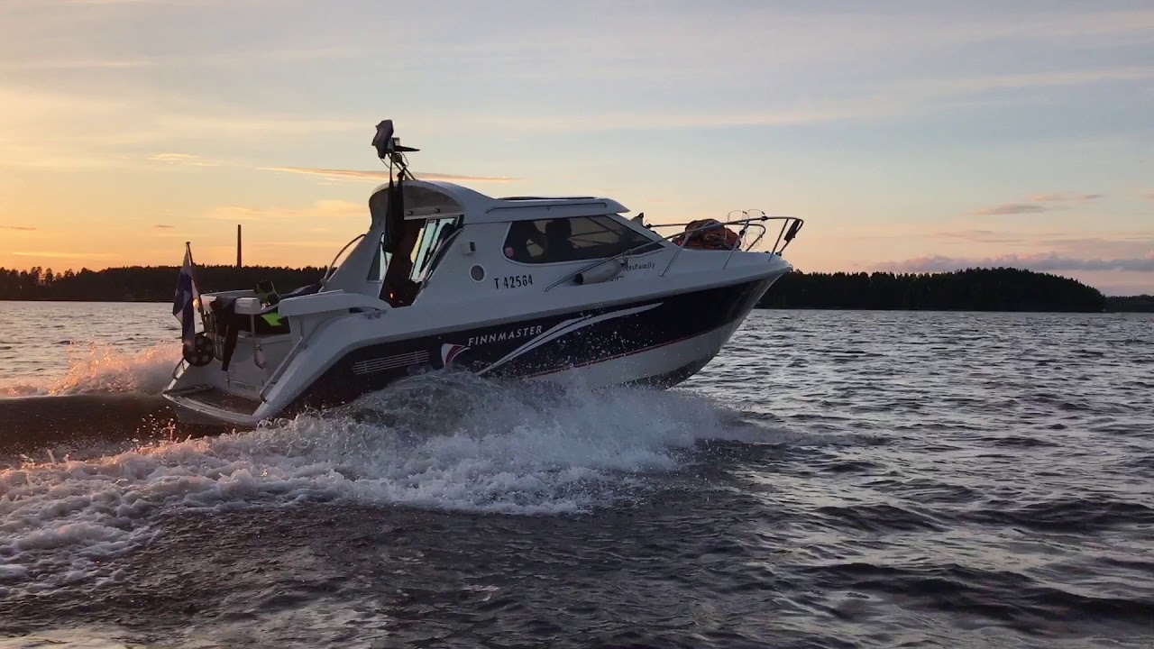 Finnmaster 7050 Diesel myynnissä vm 2004, Jyväskylä - YouTube