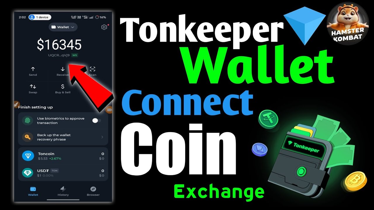 tonkeeper wallet withdraw । tonkeeper wallet me paise kaise dale ...