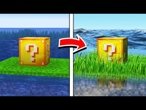 Lucky Blocks I Realistisk Minecraft! - YouTube