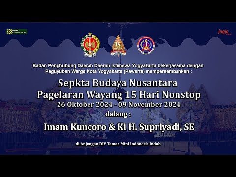 [LIVE] - PAGELARAN WAYANG KULIT KI IMAM KUNCORO DAN KI SUPRIYADI - 15 ...