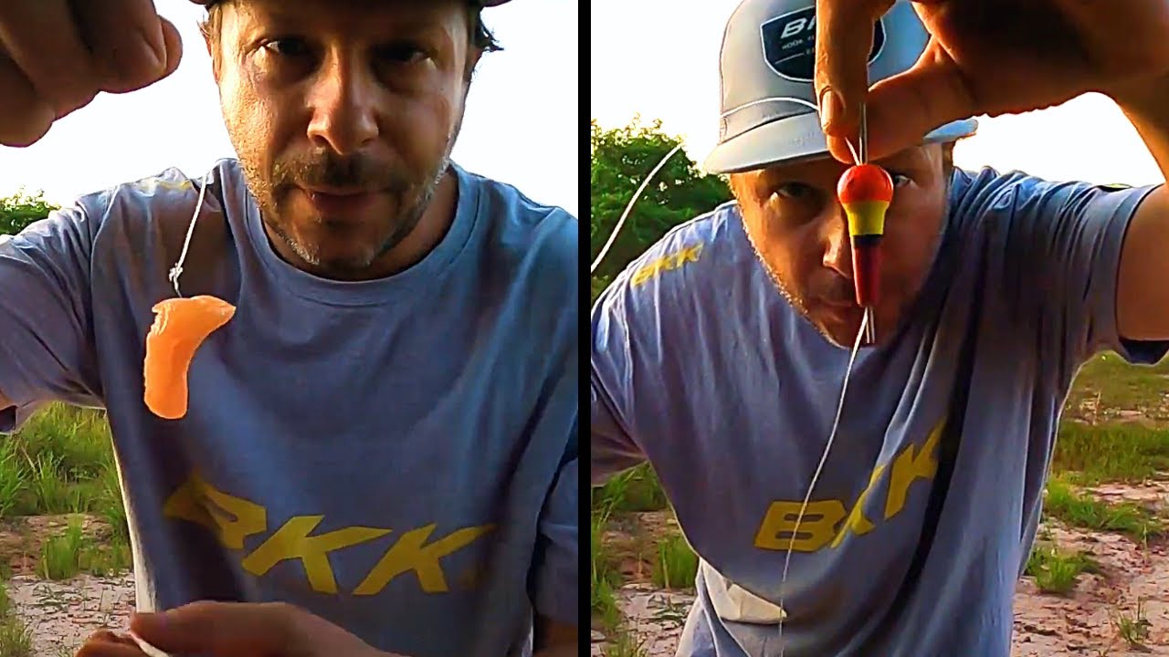 Como pescar con anzuelo y flotador, pesca con boya - YouTube