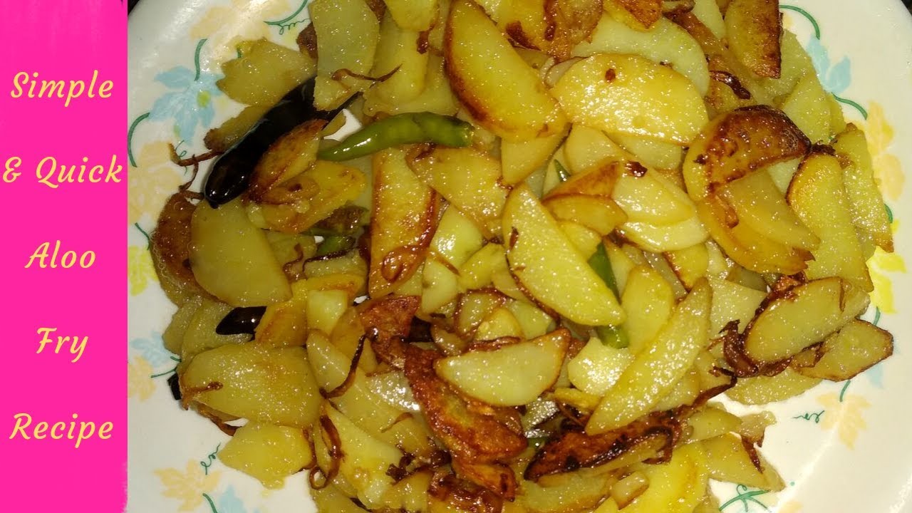 Simple & Quick Aloo Fry Recipe | By Royal Delicacies - YouTube
