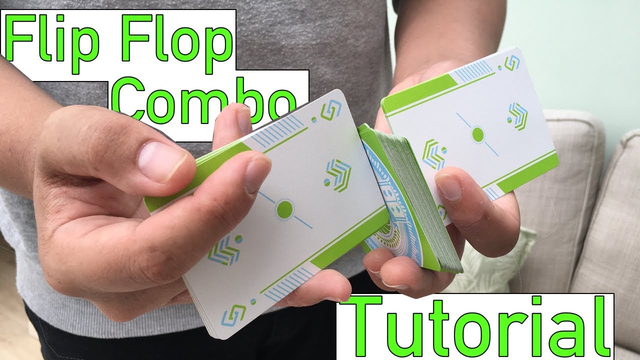 FLIP FLOP COMBO - CARDISTRY TUTORIAL - YouTube