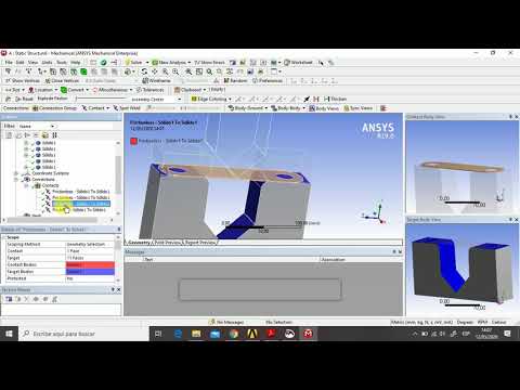 17. Deep drawing ANSYS. - YouTube