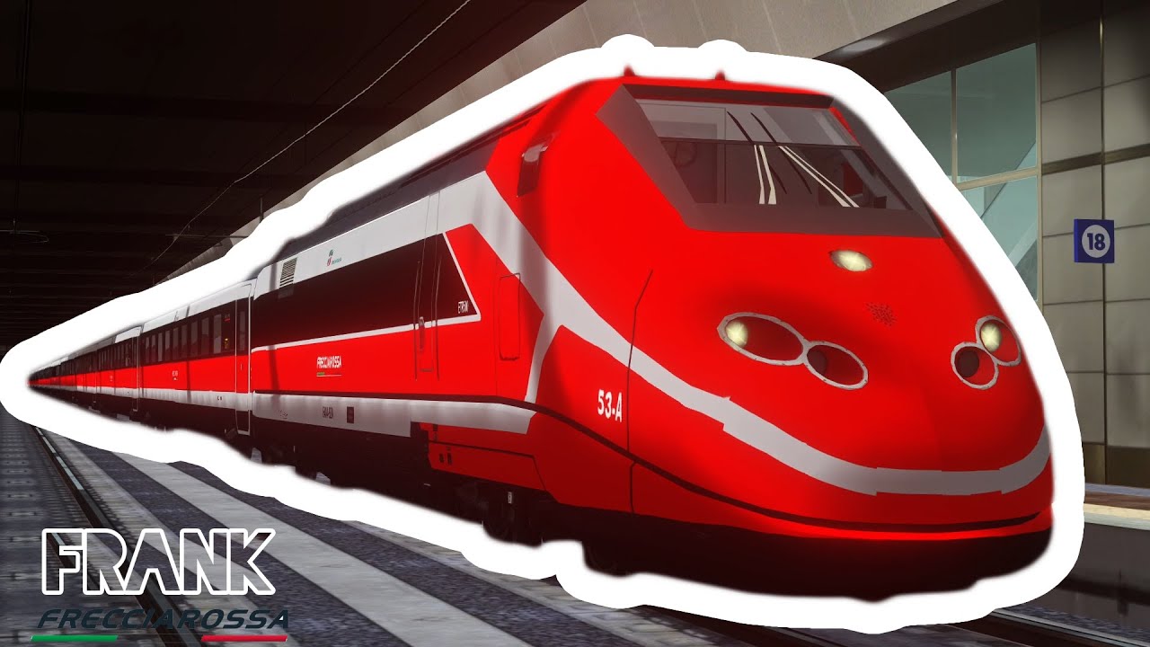 Repaint ETR500 Nuova Livrea Frecciarossa - Open Rails Reshade ...