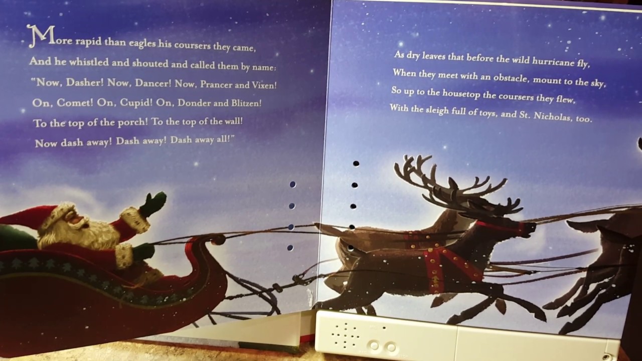 Dad Reading The Night Before Christmas - YouTube