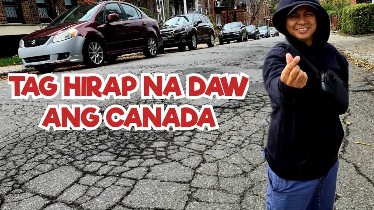 ang lubak lubak na kalsada sa Canada - YouTube