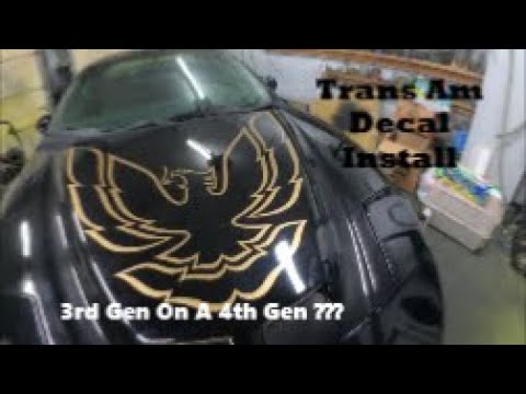 Trans Am Sticker Pack Install - YouTube
