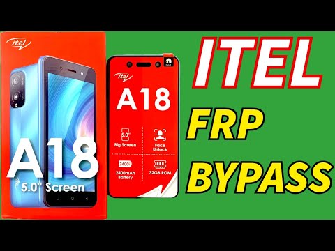 itel A18 (A512W) password unlock and FRP bypass made easier - YouTube