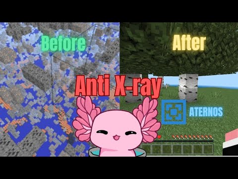 how to anti X-ray on your Minecraft aternos server | Anti-X-Ray Tutorial - YouTube