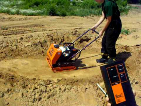 MBW AP2000 Lapvibrátor talajtömörítettség vizsgálóval, vibratory plate ...