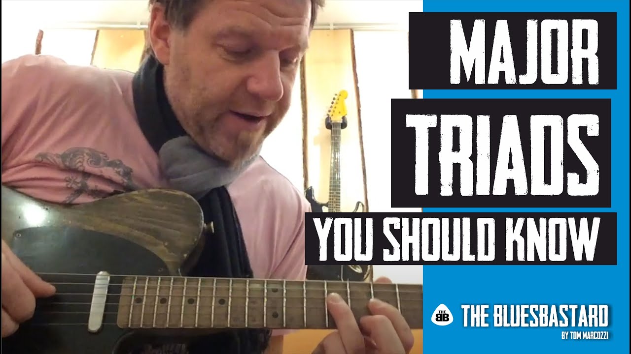 MAJOR TRIADS YOU SHOULD KNOW - Guitar Basics That Make You A Better ...