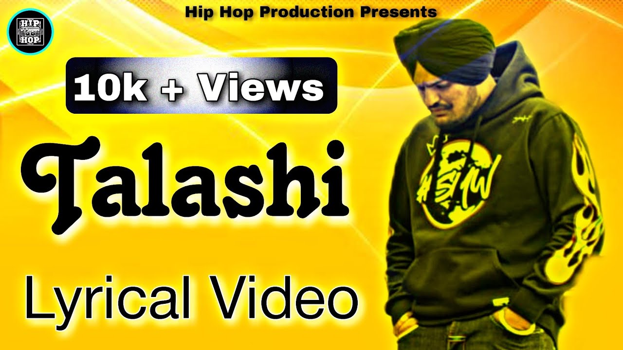 Talashi (Lyrics Video) - Ustaad | Sidhu Moose Wala | New Punjabi Song ...