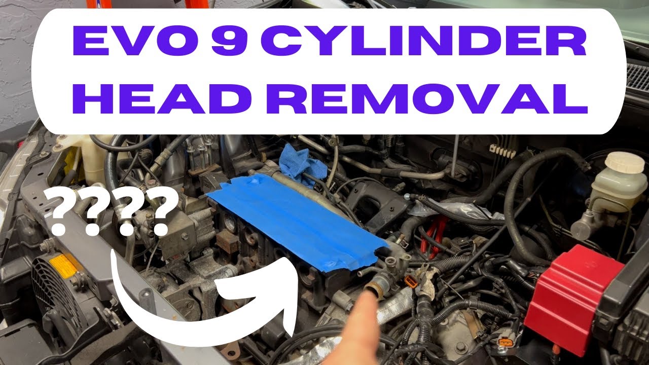 Evo 9 Cylinder Head Removal - Episode 5 - YouTube