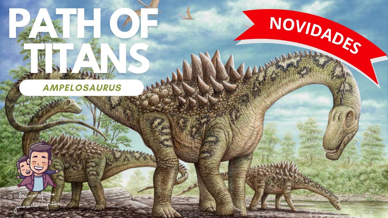 Ampelosaurus da Divine Beasts, novo mod no Path of Titans - YouTube