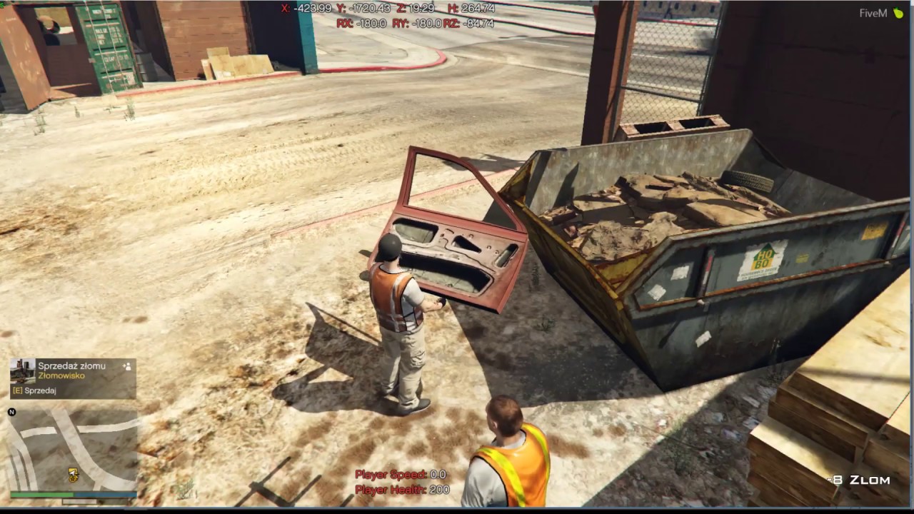 Scrapman Job script [FiveM] - YouTube