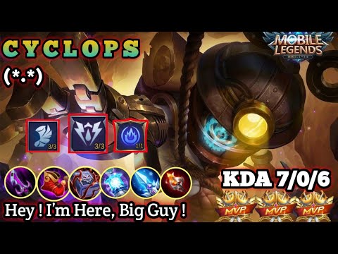 Cyclops Build Tersakit 2020 - Cyclops Top Global Gameplay Mobile Legend ...