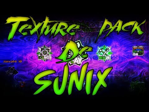 Texture Pack De Sunix | Geometry Dash 2.11 - YouTube