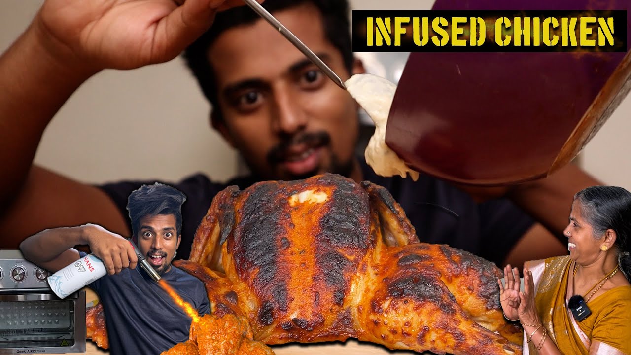 We Made INFUSED Chicken🔥🍗|Went WRONG? 😰|Geek Airocook📦 - YouTube