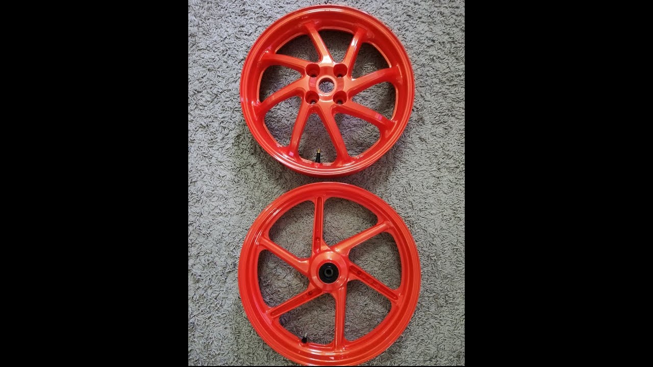 Repaint Rim Single Arm NSR - YouTube