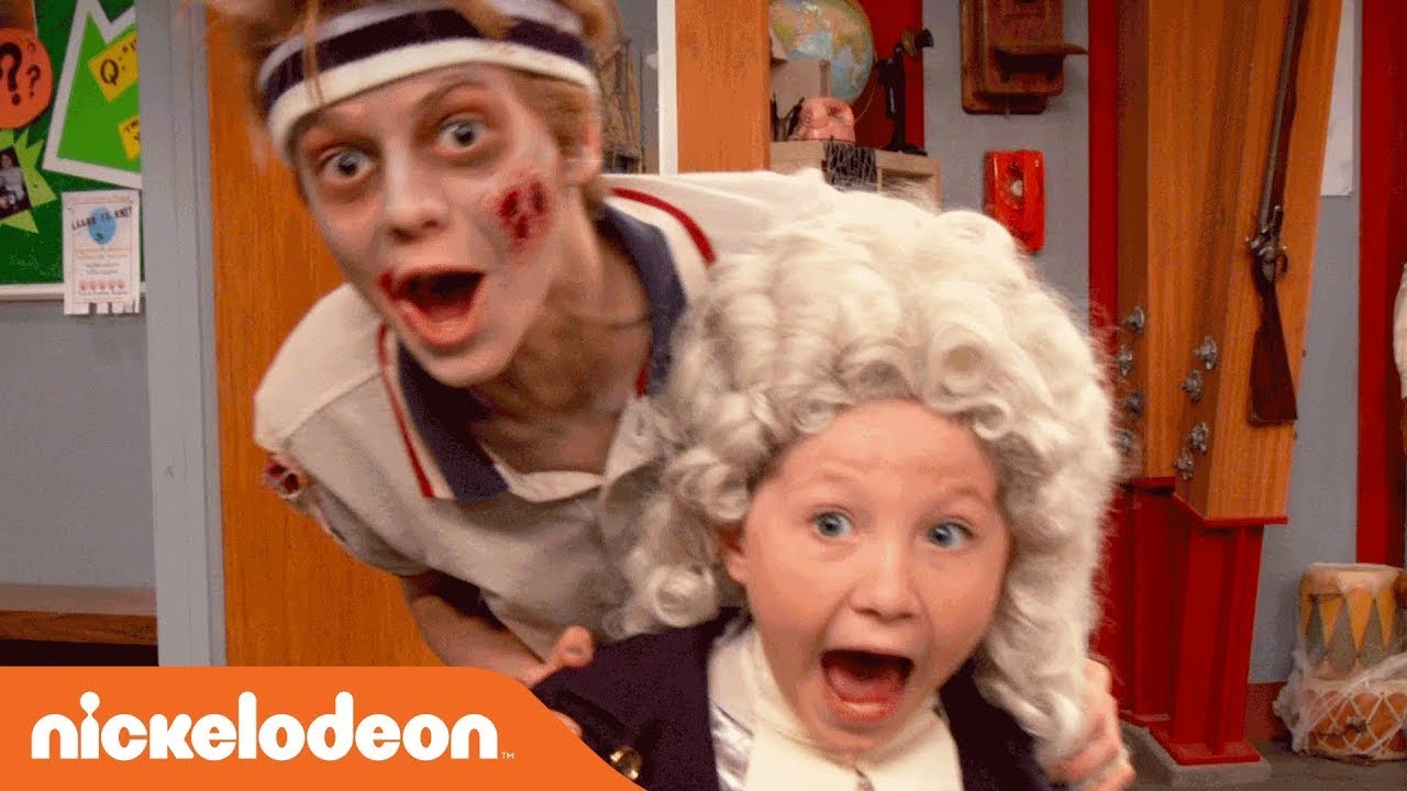 Jace Norman's Spooky Halloween Set Prank 🧟 | Henry Danger | Nick - YouTube