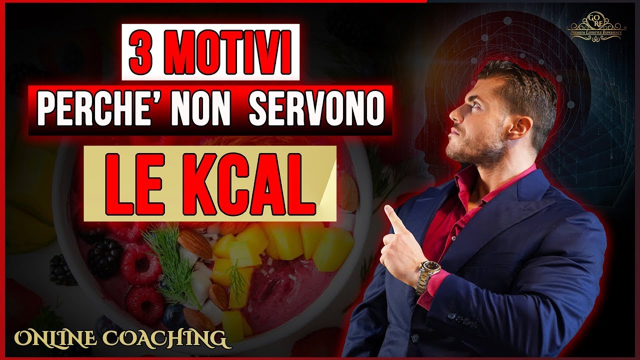 3 Motivi perchè NON servono le kcal - Filippo Rispoli Online Coaching ...