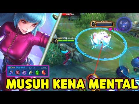 CARA BIKIN MUSUH KESAL ! HERO INI LEBIH KEJAM DARI EUDORA - Mobile Legends