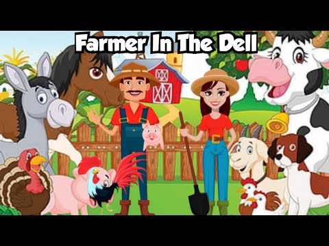 The Farmer in the Dell|Nursery Rhymes|Kids Rhymes|English Rhymes|Kids ...