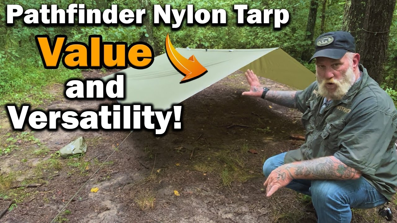 The Pathfinder Nylon Tarp GREAT VALUE! - YouTube