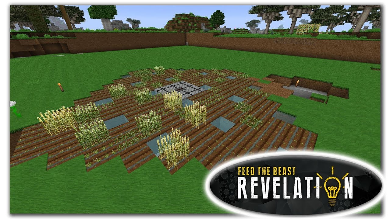 Forestry Automated Wheat Farm - Minecraft FTB Revelation - Episode 05 ...
