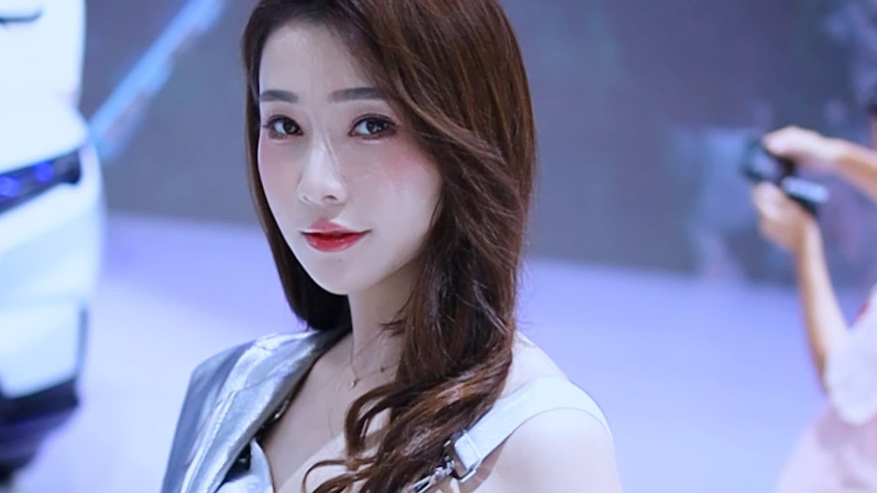【4K】逛車展影美女車模第16期 #Car Show Model #beauty #bellezza - YouTube