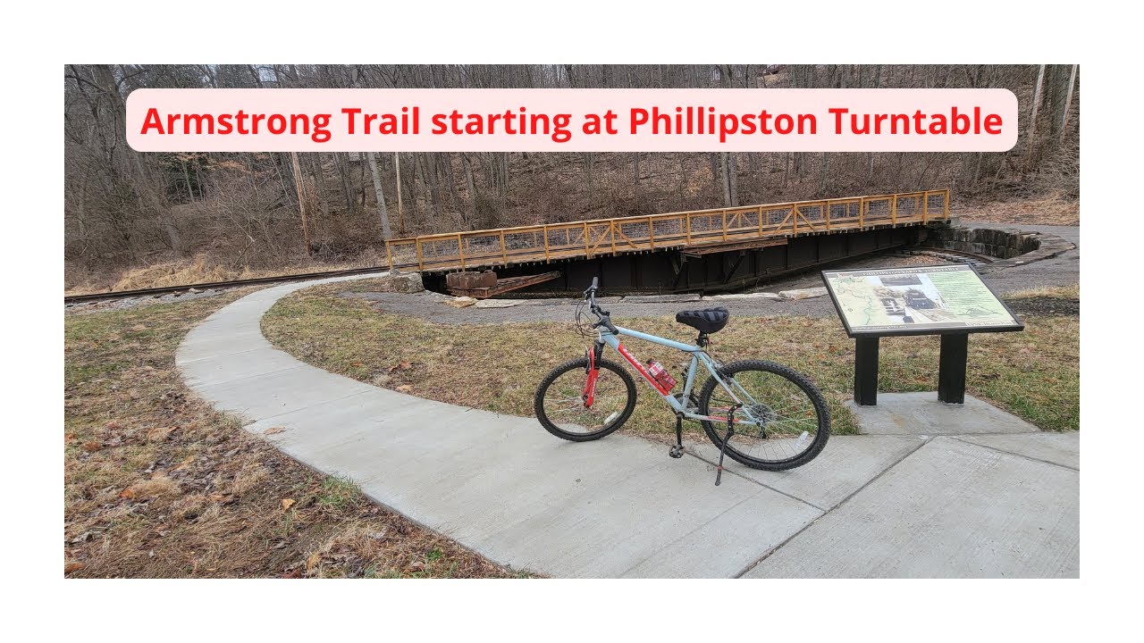 Armstrong Railroad Heritage Trail - YouTube