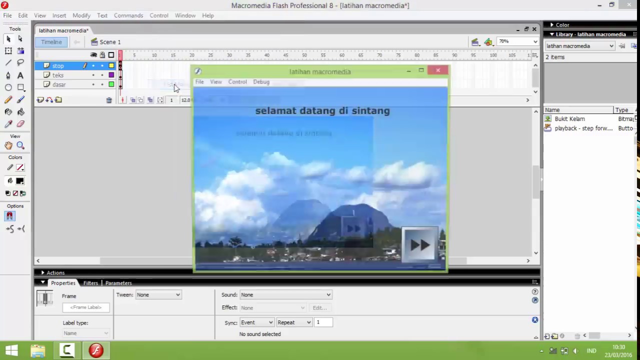 dasar-dasar membuat media pembelajaran berbasis macromedia flash 8 ...