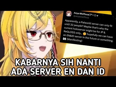 Reaksi Kaela tentang Palworld Hololive server yang hanya cukup 32 orang ...